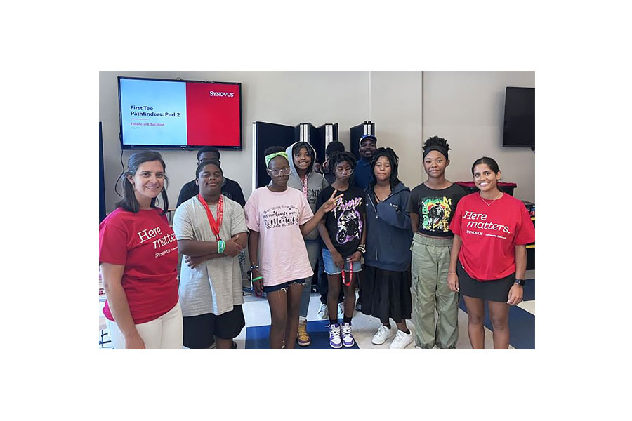 Team members teach financial education to prep teens for successful futures - Synovus